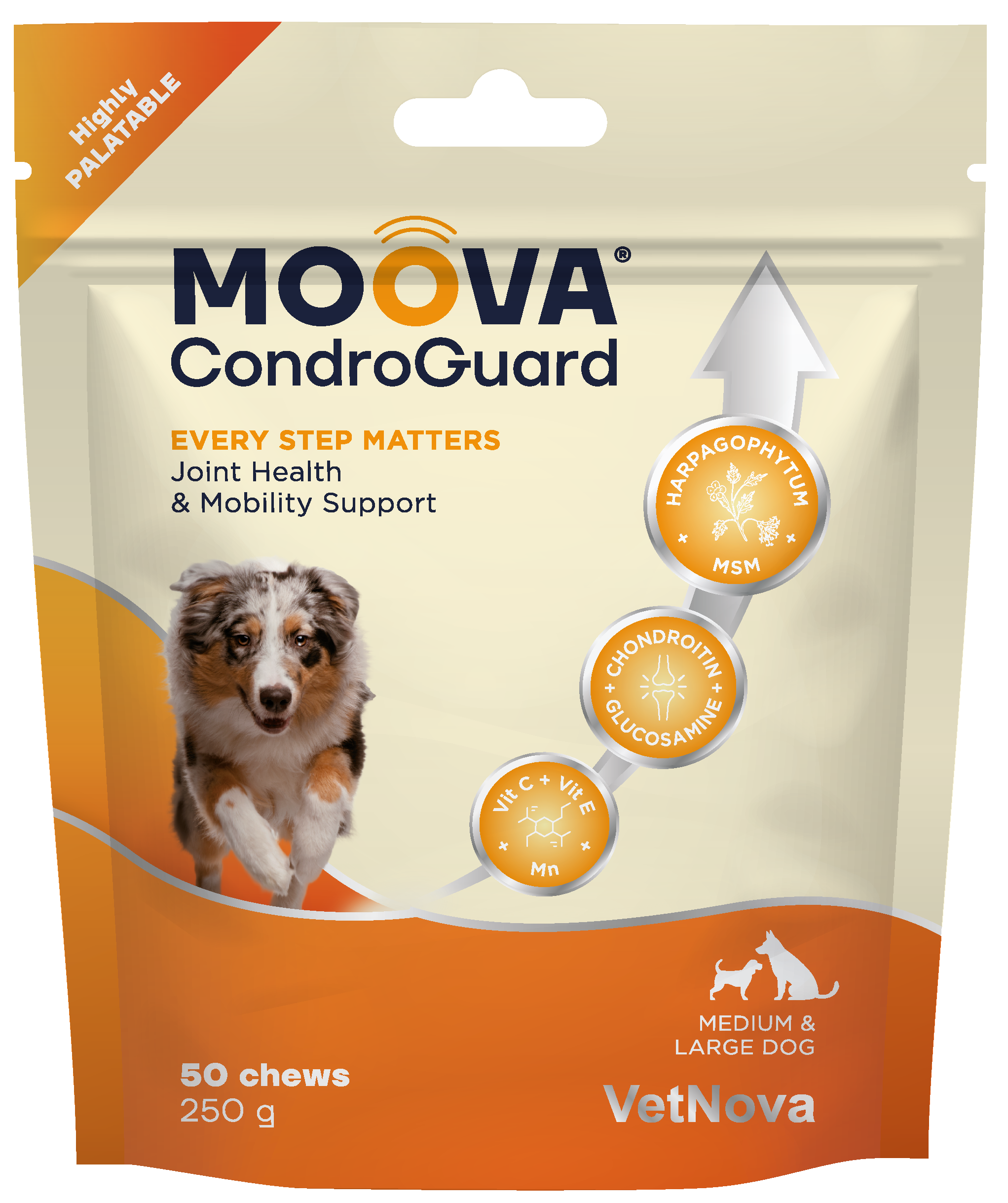 VetNova lanza su línea articular MOOVA®